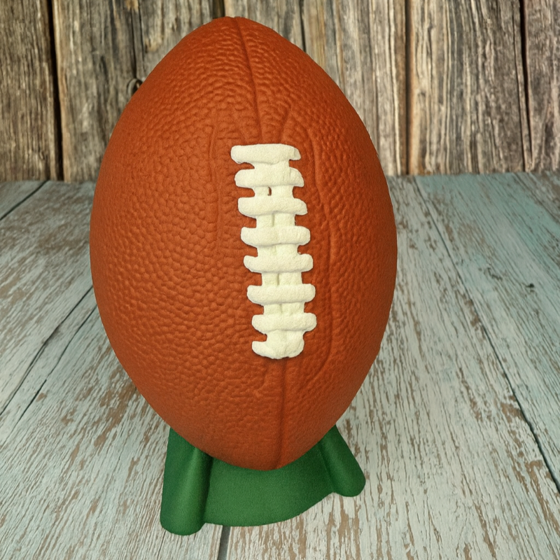 Ceramic Football Bank – Paisley Grace Makery