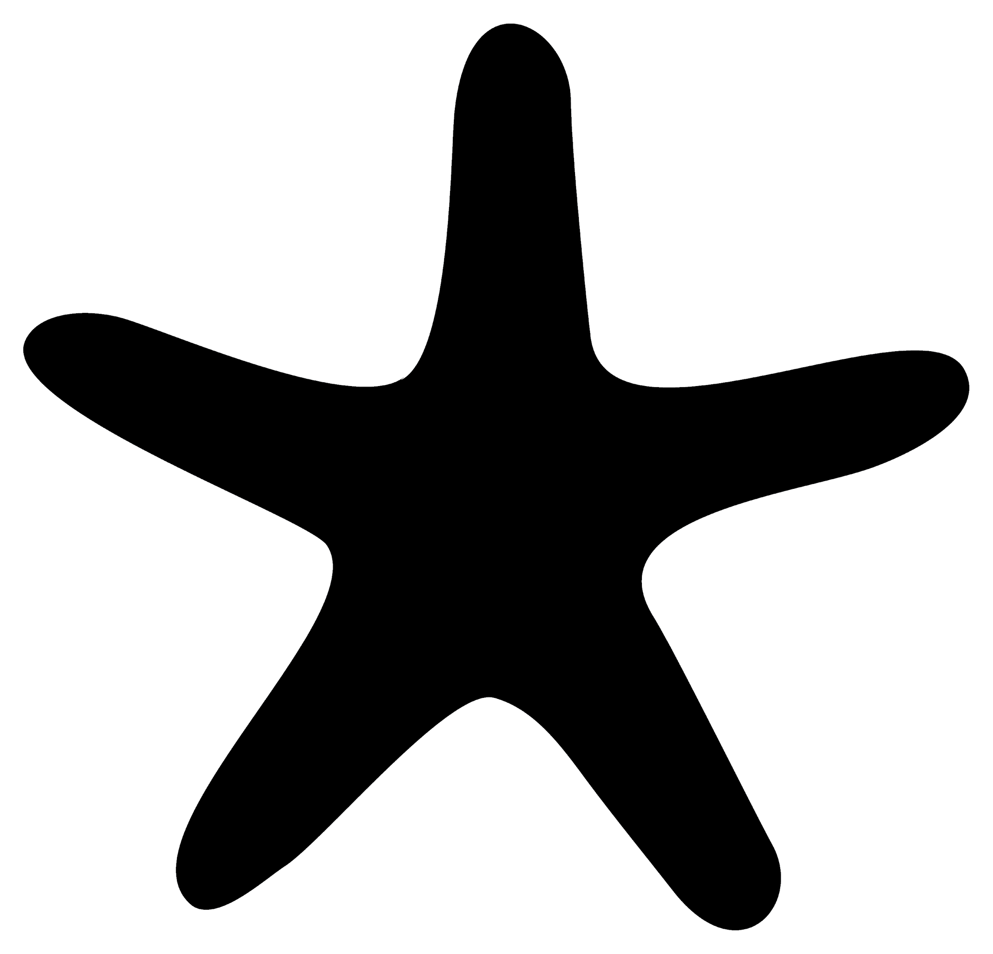 Starfish Paint Pour Shape P02869 – Paisley Grace Makery